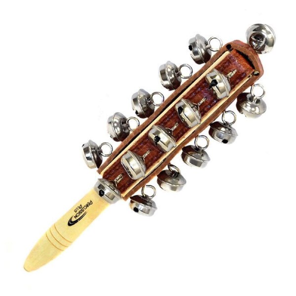 Percussion Plus 21-Sleigh Bells on Wooden Handle Sound Effect | Woolworths