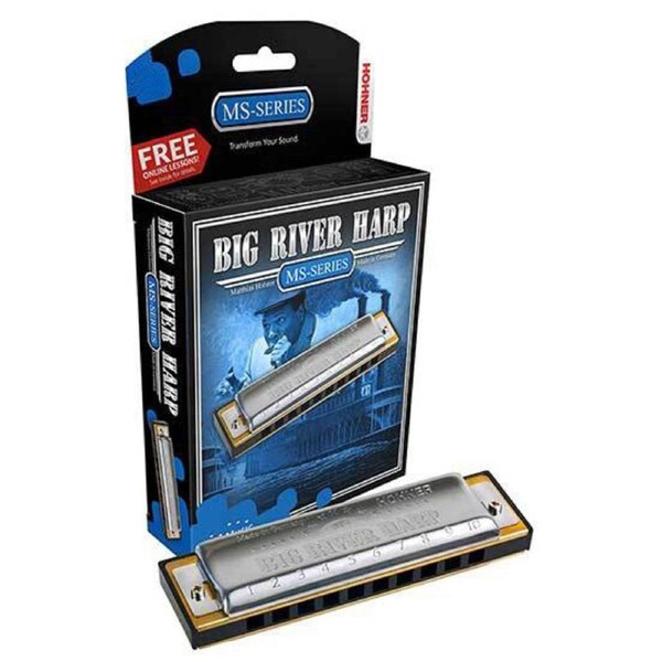 Hohner MS Series Big River Harmonica in the Key of E | Woolworths