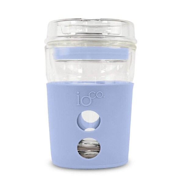 IOco 8oz SEA SPRAY Glass Coffee Travel Cup - Sea Spray | Woolworths