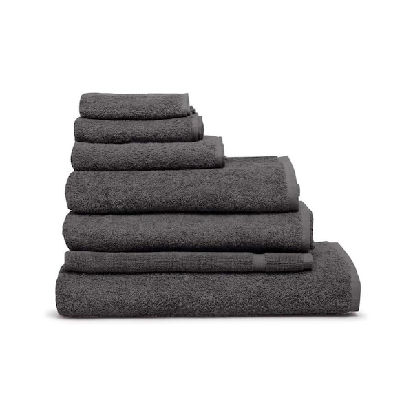 Elite Bath Sheet -Coal x 5 | Woolworths
