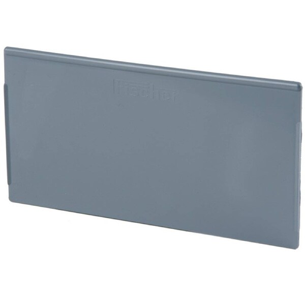 Fischer Plastics Spare Part Tray Divider to suit 200mm Wide Bins - Grey ...