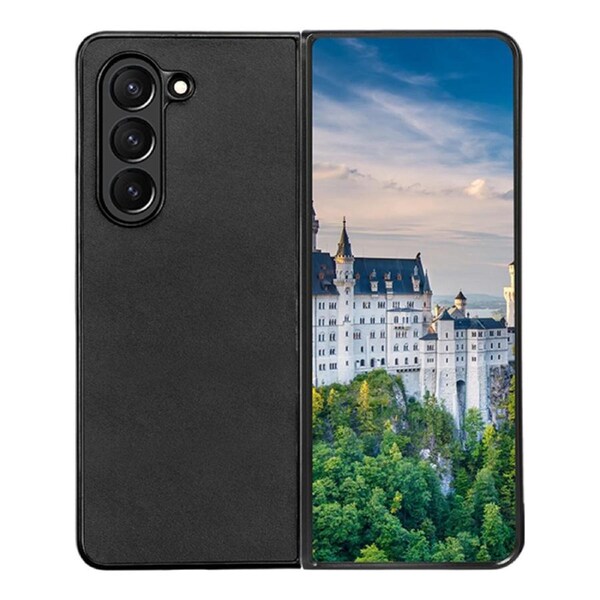 ZUSLAB Galaxy Z Fold 5 Case Leather Anti-Drop Shockproof Ultra Thin ...