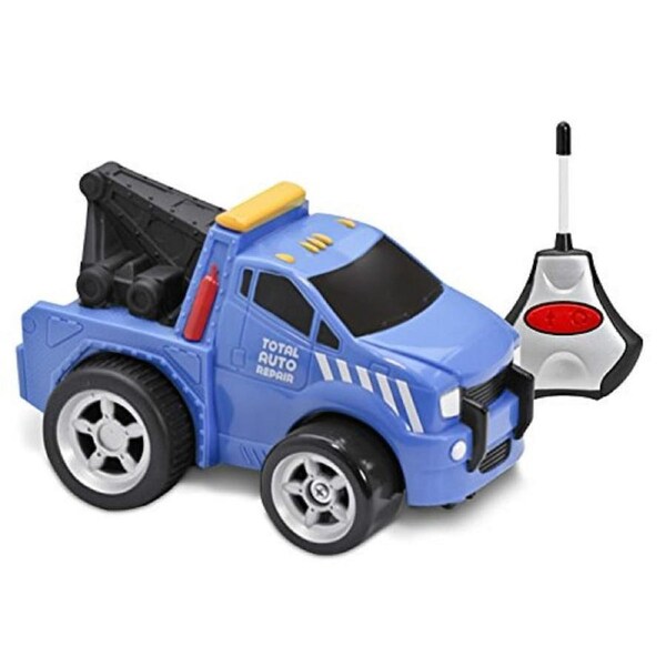 Radio Remote Control Car Kid Galaxy Soft Tow Truck Car IR RC Ages 2 ...