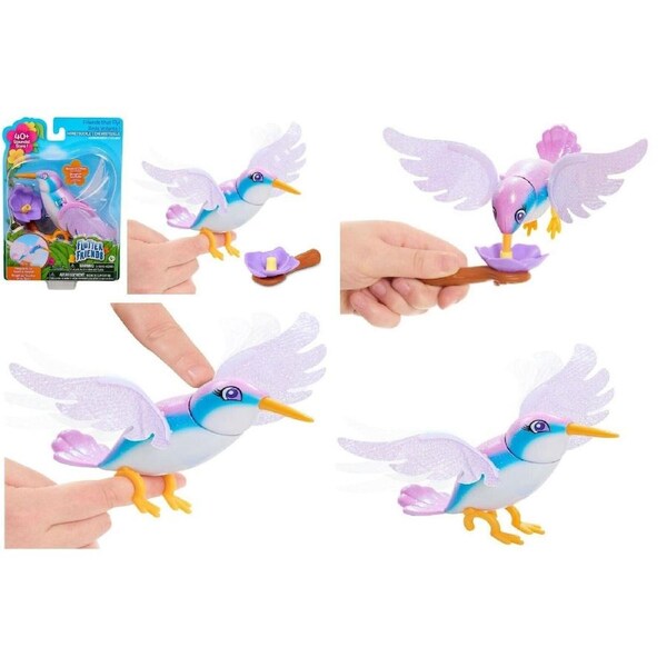 Flutter Friends Honey Suckle Electronic Pet Hummingbird Ages 5+ Toy ...