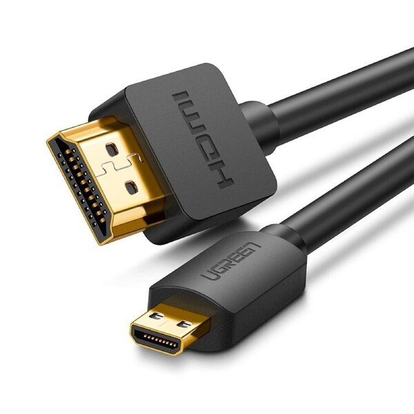 Ugreen 3m Micro HDMI to HDMI Cable GOLD PLATED 4K HD TV to Camera ...