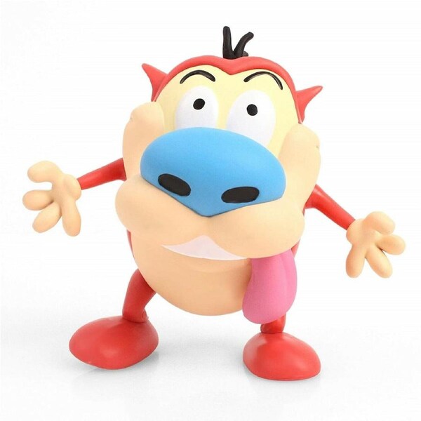 Spongebob Nickelodeon Splat Action Articulated 3 Inch Stimpy Vinyls ...