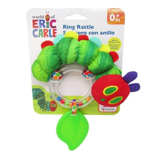 Eric Carle The Very Hungry Caterpillar Ring Rattle | Woolworths