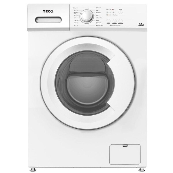TECO 8Kg White Front Load Clothes Washing Machine TWM80FAS available in ...