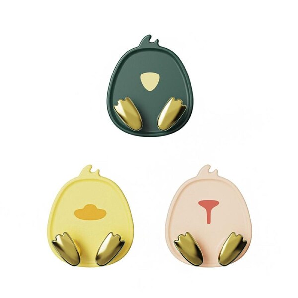 6Pcs Bathroom Kitchen Creative Plug Hook Multifunctional Wall-mounted ...