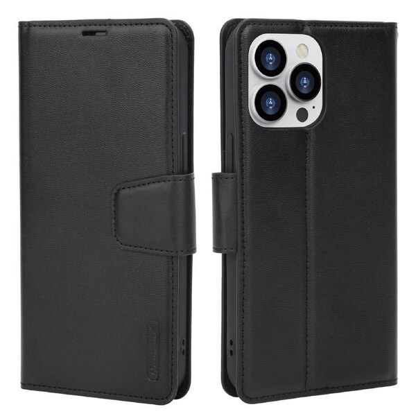 ZUSLAB for Apple iPhone 15 Pro Case Hanman Leather Wallet Card Holder ...
