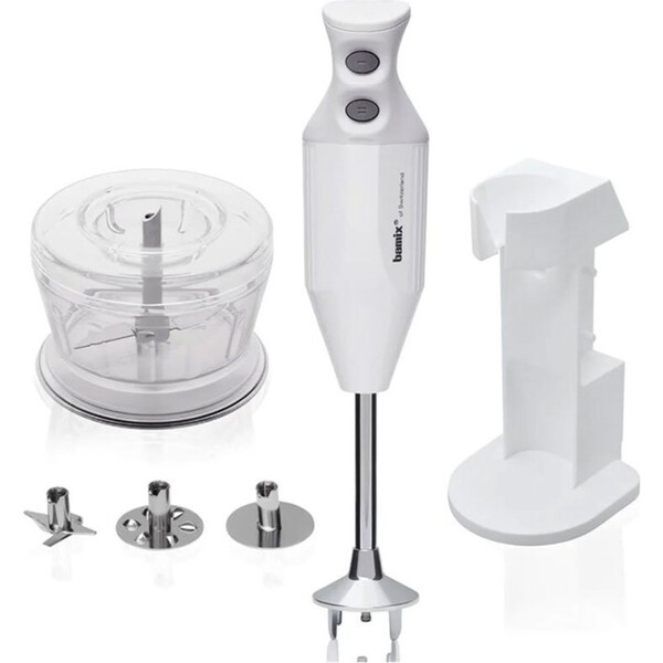 Bamix Deluxe White Electric All In One Blender Kitchen Tool Multi Purpose Set | Woolworths