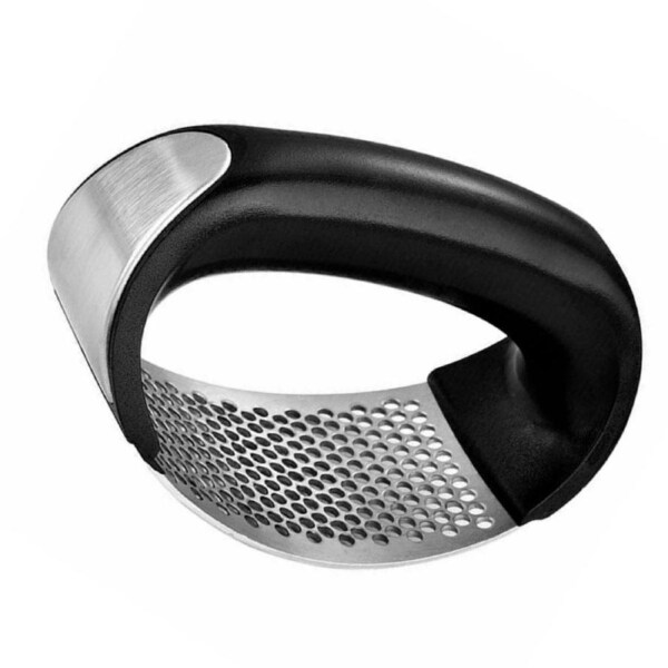 Stainless Steel Garlic Press Rocker - Handheld Garlic Crusher Mincer ...