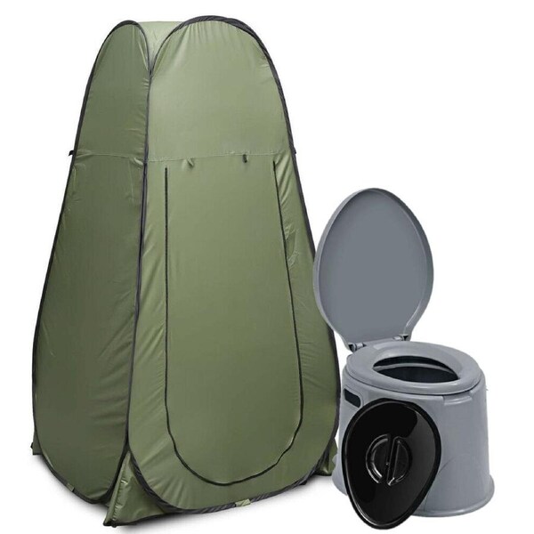 6L Outdoor Portable Toilet&Camping Potty Caravan Travel Camp Boating ...