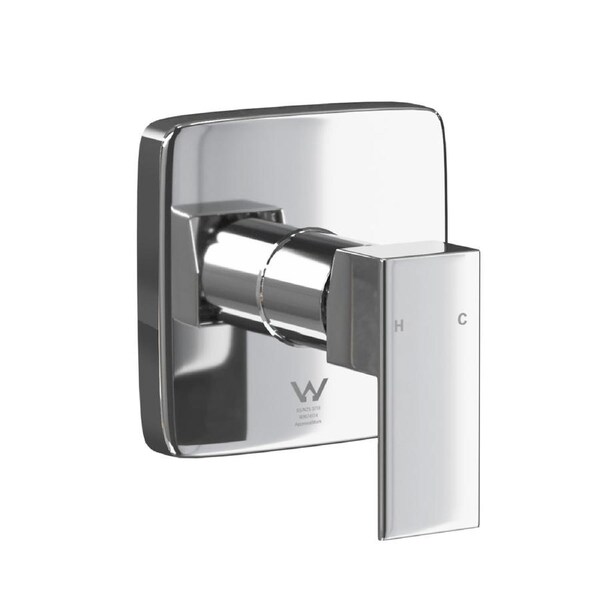 Welba Shower Mixer Tap Bathroom Wall Tapware Brass Tapware Square ...