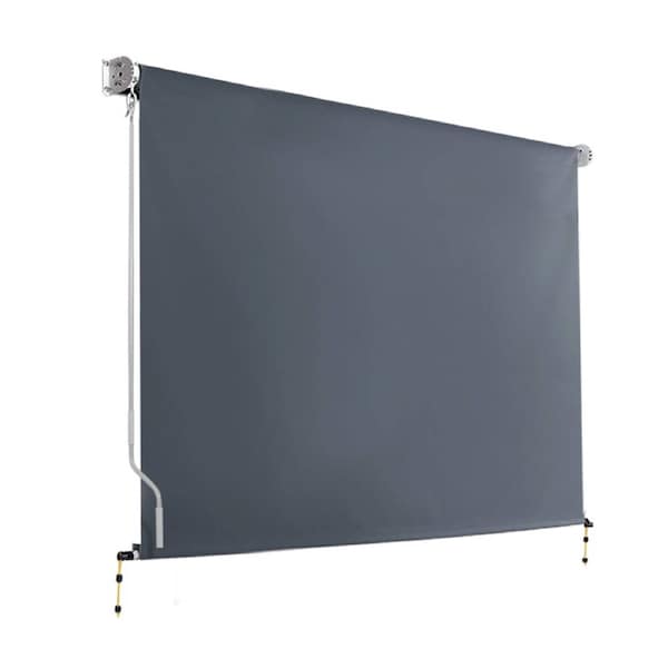 Outdoor Blind Window Roll Down Canopy Privacy Screen - 2.7x2.5m ...