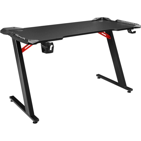 Gaming Desk Computer Desks Table Study Home Ofiice RGB LED Light 120CM ...