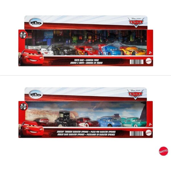 Mattel Disney Pixar Cars 3 Vehicle 5 Pack - Assorted* | Woolworths