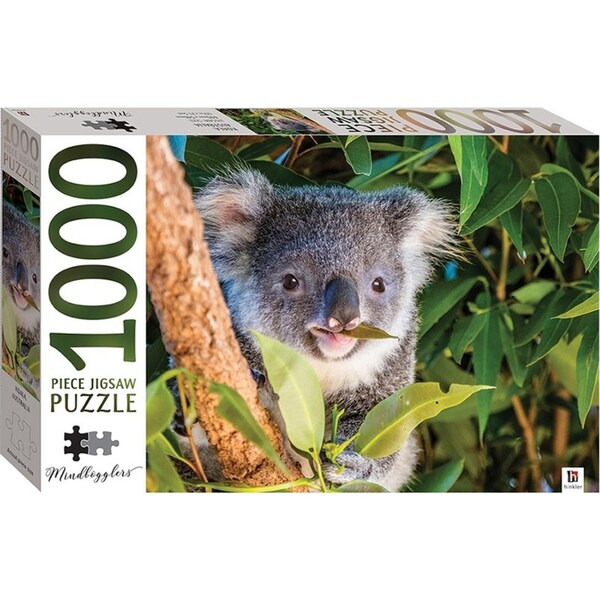Mindbogglers 1000pc Jigsaw Puzzle: Koala Australia Kids Activity Fun ...