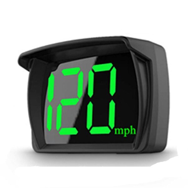 Car Digital GPS Satelite Speedo Speed Meter KMH HUD Head Up Display ...