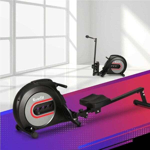 Everfit Rowing Machine Rower Elastic Rope Resistance Fitness Home ...