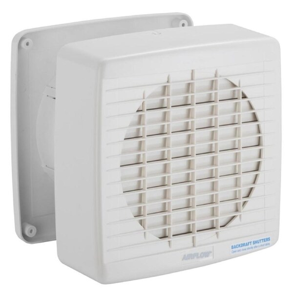 Clipsal Airflow 7006AN - Wall Exhaust Fan, Axial, 150mm, Auto Switched ...