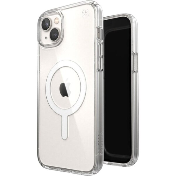 Speck Perfect Clear Magsafe Case for Iphone 14 Plus - Clear/Silver ...