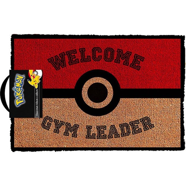 Pokemon Pokemon Welcome Gym Leader Themed Front Door Entrance Doormat ...