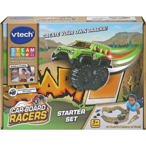 Vtech - Car-board Racers Starter Set | Woolworths