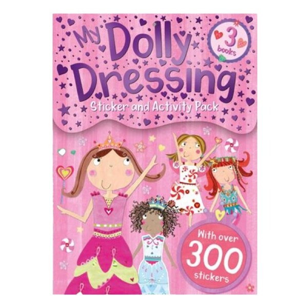 Bookoli Sticker And Activity Pack Dolly Dressing Kids/Children Fun ...
