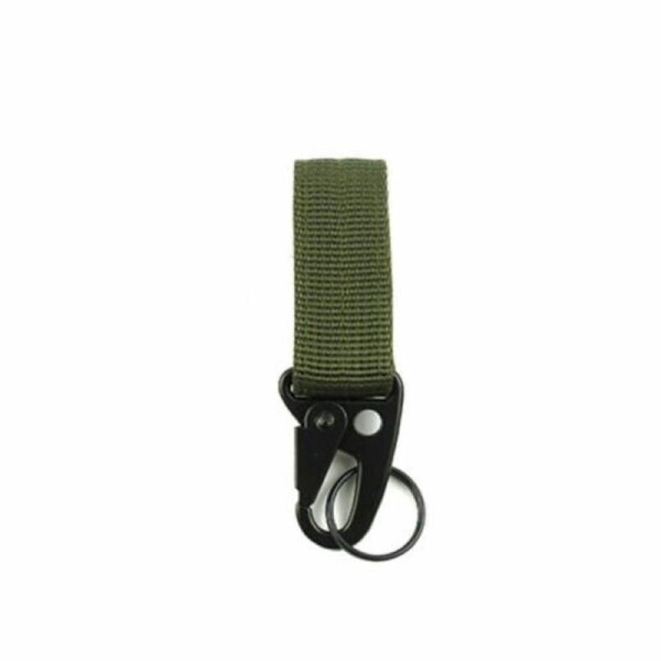 Green Nylon Key Hook Molle Buckle Hanging Belt Carabiner Clip | Woolworths