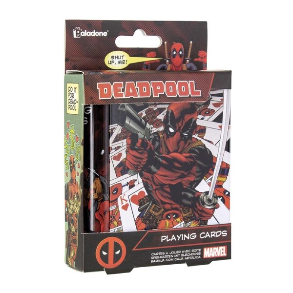 Paladone 11cm Deadpool Playing Cards Kids/Children Family Fun Party ...