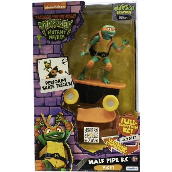 TMNT Teenage Mutant Ninja Turtles Half Pipe Remote Control Vehicle ...