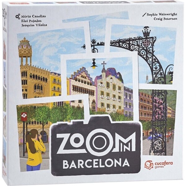 Blue Orange Games Zoom in Barcelona 2-6 Players Kids/Children Fun Board ...
