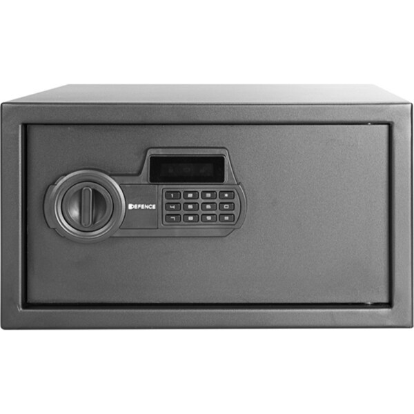 Defence Home Digital Code Security Safe 229x405x335mm - Matt Black ...