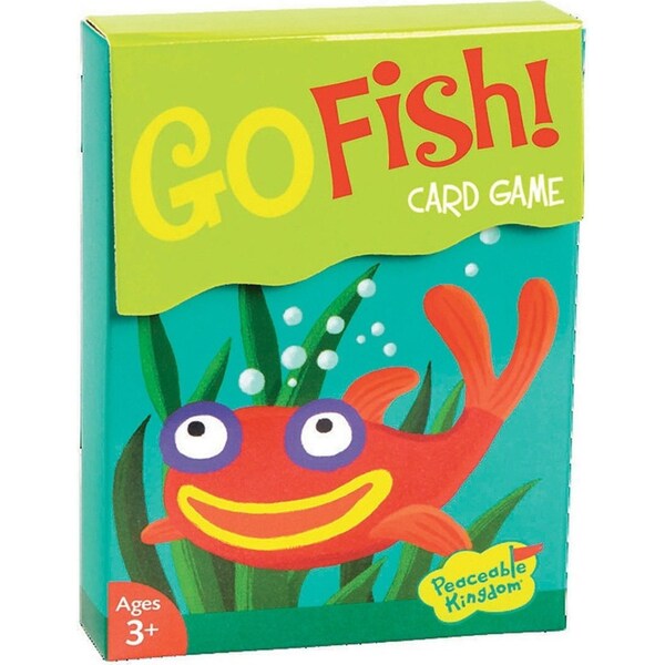 Peaceable Kingdom Go Fish Kids/Children Family Fun Play Card Number ...