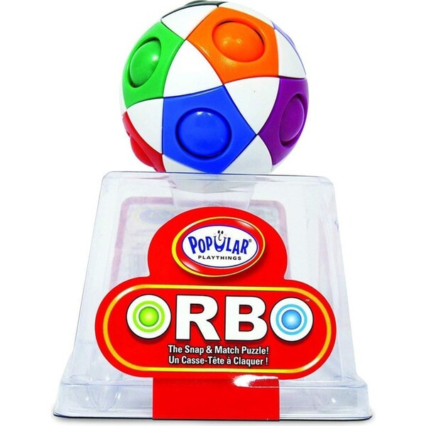 Popular Playthings Orbo Brain Teaser Kids/Children Snap & Match Puzzle ...