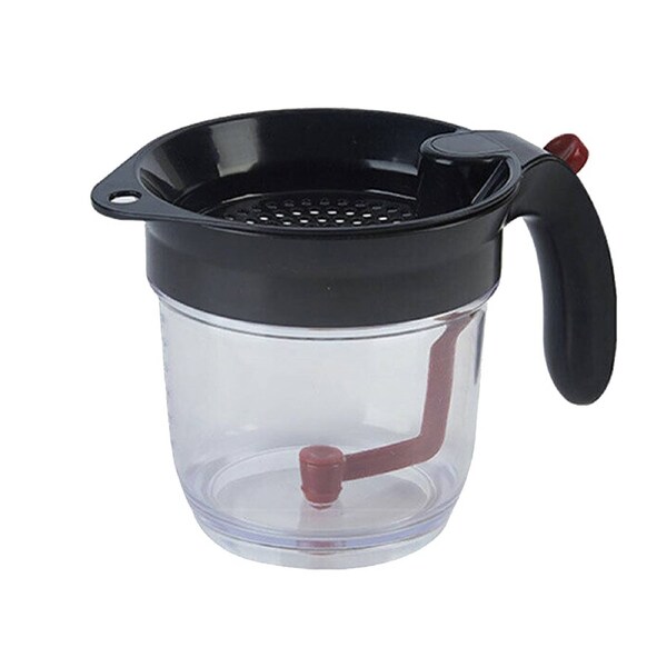 Fat Separator With Bottom Release Fat Dispenser Gravy Strainer Kitchen ...
