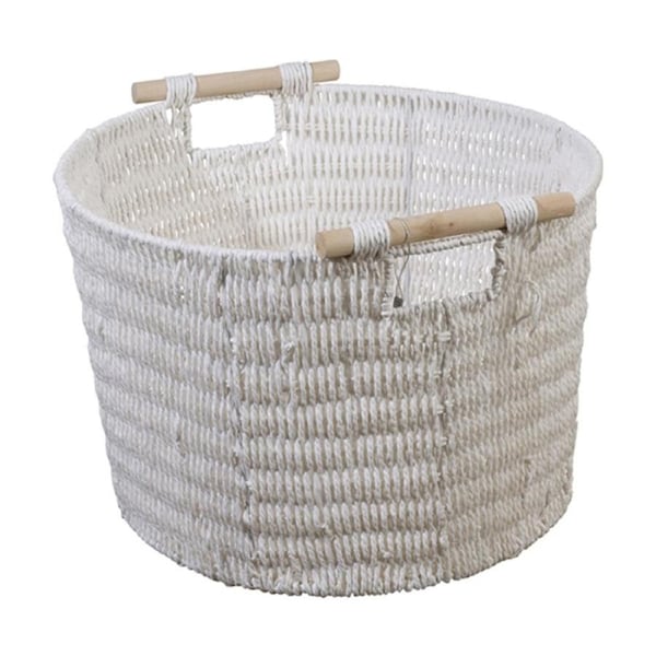 Maine & Crawford Cercy Paper Rope 45cm Storage Basket Organiser w ...