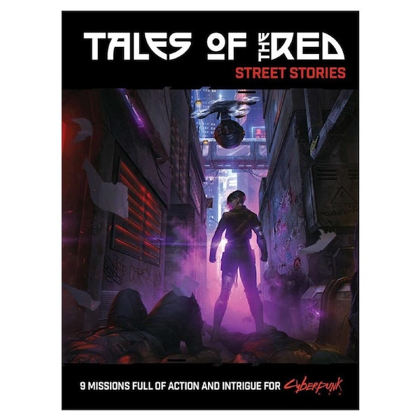 Cyberpunk Red RPG Tales of the Red Street Stories Mission Expansion ...