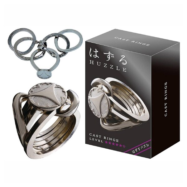 Hanayama Level 5 Cast Ring II Puzzle | Woolworths