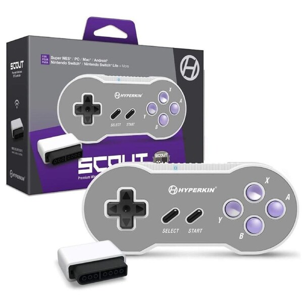 Hyperkin Scout Premium Wireless BT Controller for SNES, Nintendo Switch, and PC | Woolworths