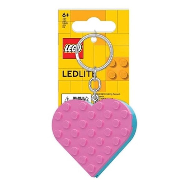 LEGO Heart LED Keychain Flashlight | Woolworths