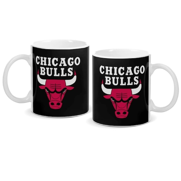 NBA Chicago Bulls Basketball Ceramic Coffee Mug Cup | Woolworths