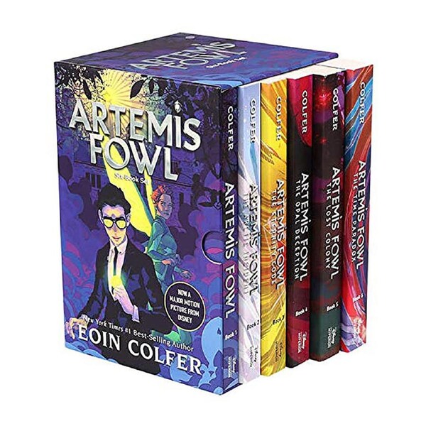 6pc Artemis Fowl Boxed Set Kids Storytelling Adventure/Mystery Reading ...