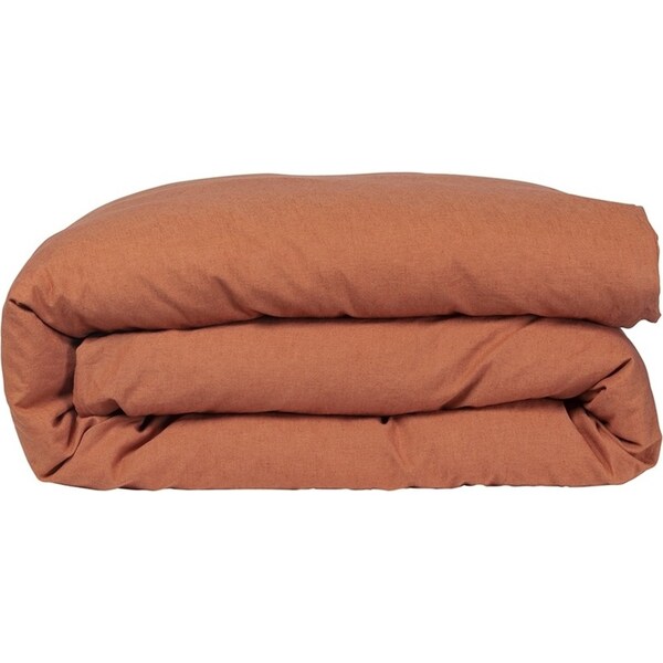 Ecology Dream Size Queen Bed Soft Quilt Cover Clay Brown Home Bedding ...