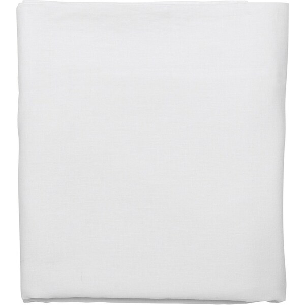 Ecology Dream Size Super King Soft Fitted Bed Sheet White Home Bedding ...