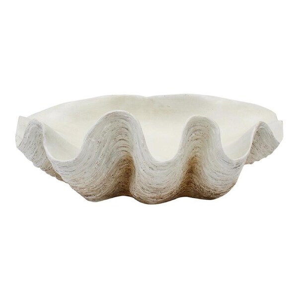 Decorative 53cm Resin Clam Shell/Trinket Tabletop Display Decor XL ...