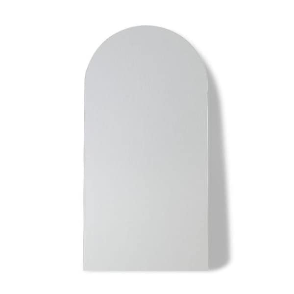E Style Alexa Decorative 200cm Iron/MDF Silver Floor Mirror Home Decor ...