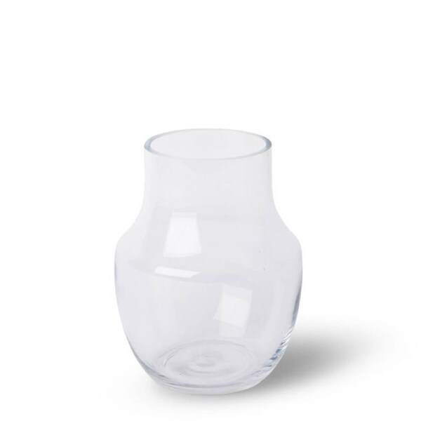E Style 20cm Glass Romy Plant/Flower Vase Tabletop Display Home Decor ...