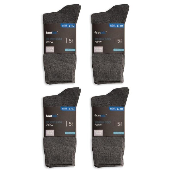 Mens 20 Pack Socks Business Crew | Woolworths